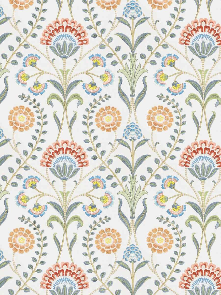Fabric by the yard - Wonderland 16043 Garden – The Drapery House, Inc