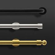 Quick Ship 3/4" Petite Hardware Set – The Drapery House, Inc